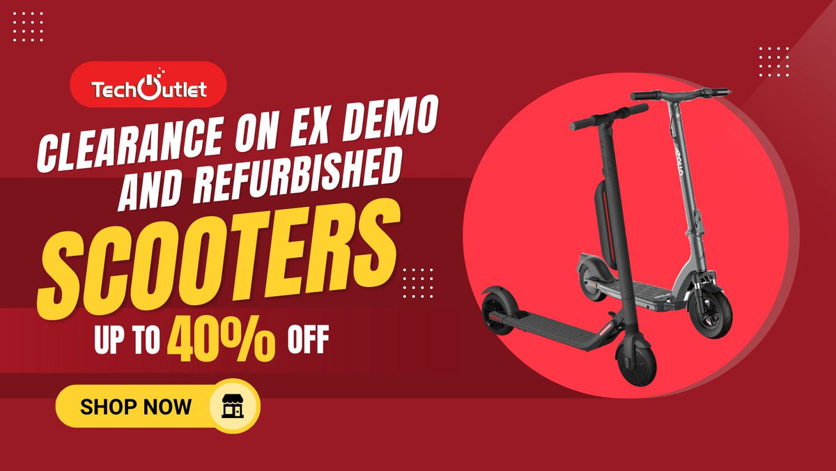 Electric Scooters : Damaged Packaging, EX Demonstration — Techoutlet