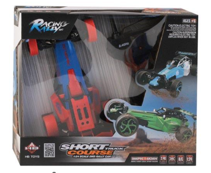 Racing Rally Short Truck Course 1:24 Scale 2WD Rally Car — Techoutlet