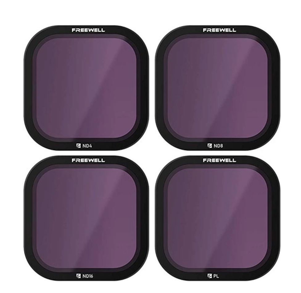 Freewell Standard Day Filter Set for GoPro HERO8 Black (4-Pack ...