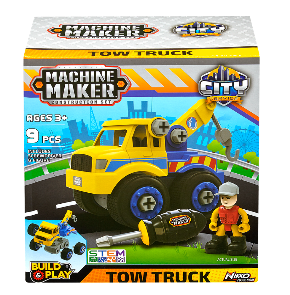 Nikko Machine Maker City Service Cement Truck — Techoutlet