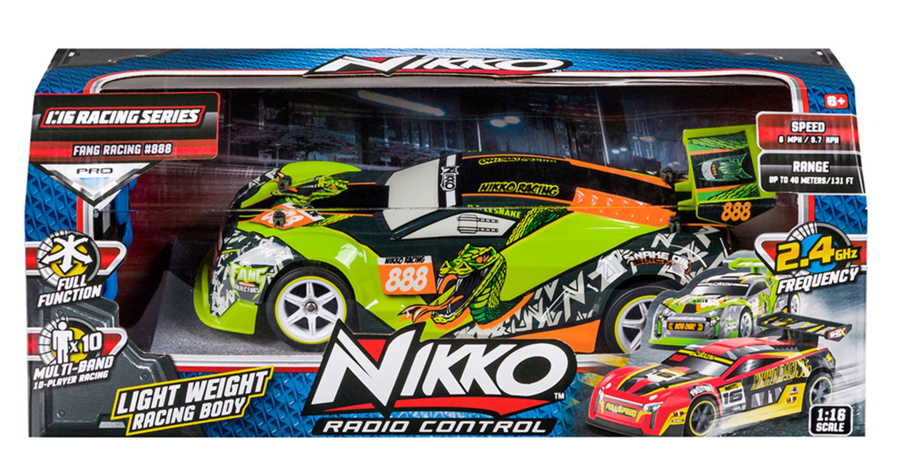 Nikko RC Race Cars - Racing Series 2 - Green — Techoutlet